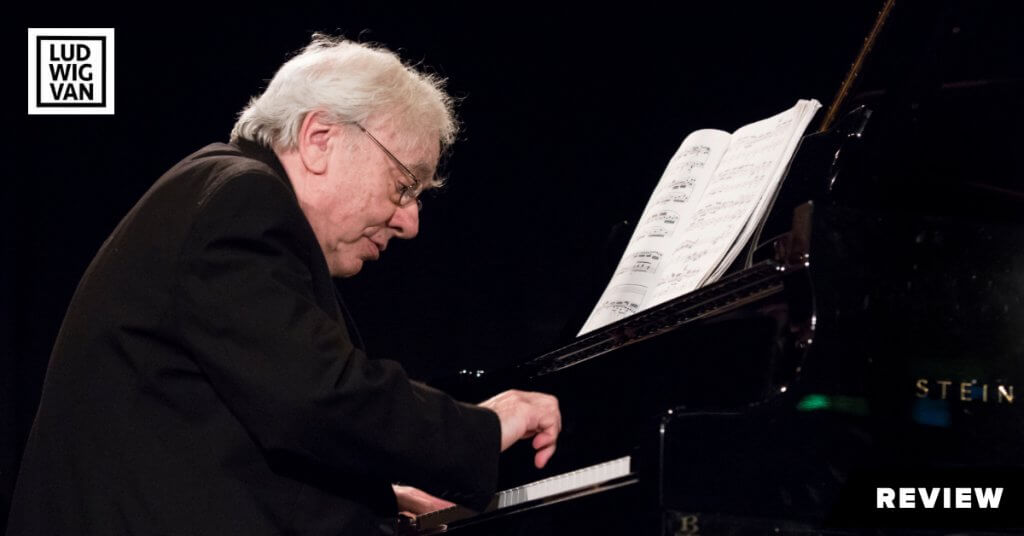 SCRUTINY | Richard Goode Was Good Beethoven, Most Of The Time